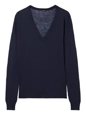 JOSEPH Cashair Cashmere Sweater - Blue