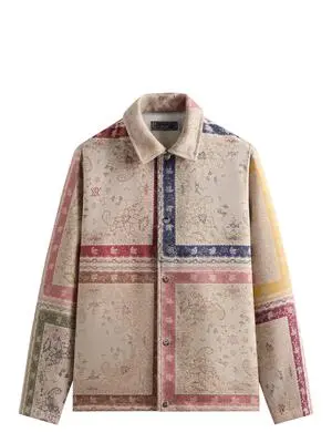 Kith Paisley Tapestry Coaches Jacket - Tan