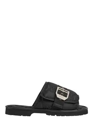 Gucci Gg Slide Sandal - Black