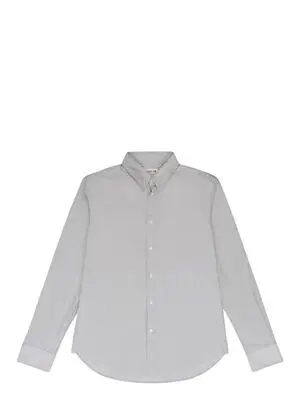 LANVIN Slim-fit Button-down Shirt - Blue
