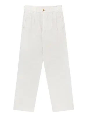 Aimé Leon Dore Garment Dyed Double Pleated Pant - White