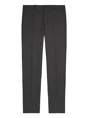 The Kooples Slim-leg Wool Trousers - Grey