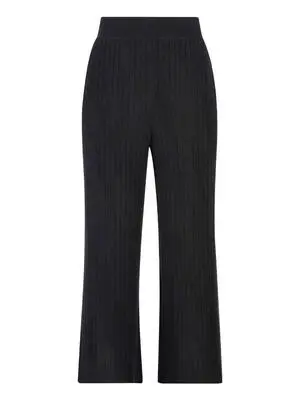 Loro Piana Coste Ribbed Trousers - Blue