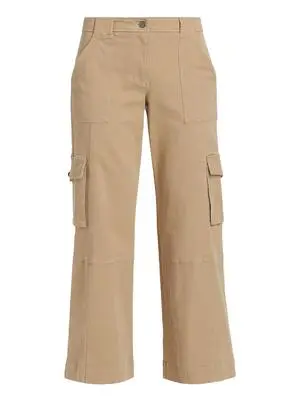TWP Cotton Twill Cargo Pants - Khaki