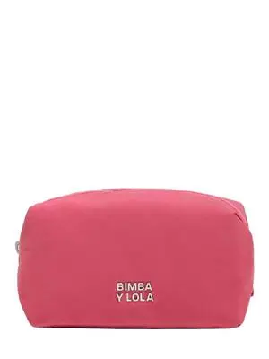 Bimba Y Lola Zip-top Makeup Bag - Pink