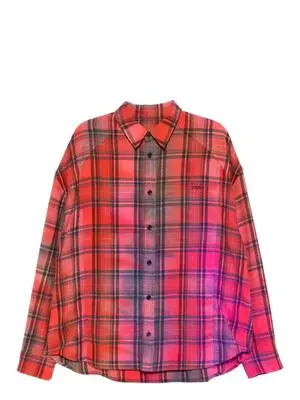 JUUN.J Plaided Shirt - Red