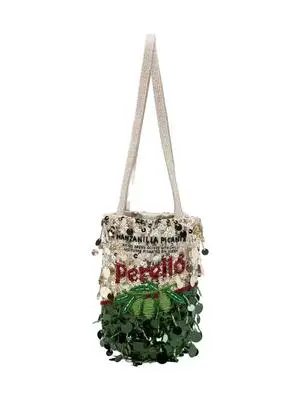 ANYA HINDMARCH Embellished Mini Bag - Silver