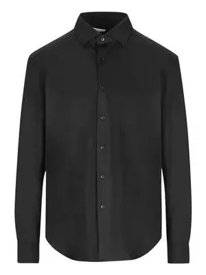XACUS Long-sleeve Button-down Shirt - Black