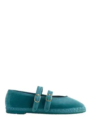 Madewell Flabelus Lady Claire Mary Janes - Green