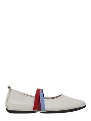 Camper Twins Ballerina Flat - White