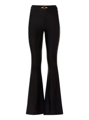 Just Cavalli Ring-detail Trousers - Black