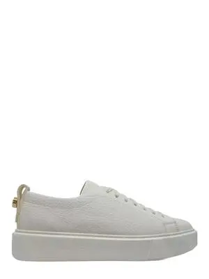 HENDERSON BARACCO Logo-detail Leather Sneakers - White