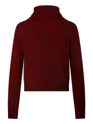 BEYOU Turtleneck Sweater Red
