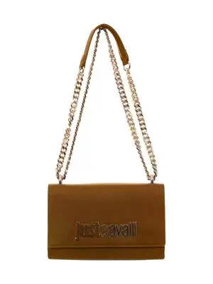 Just Cavalli Logo-plaque Crossbody Bag - Brown