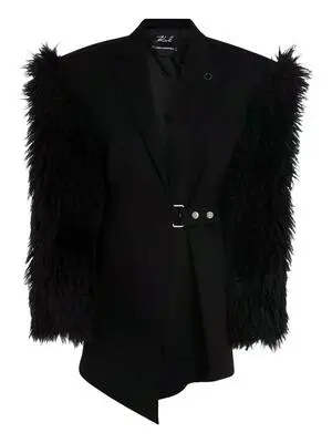 Karl Lagerfeld Studio Blazer Dress - Black