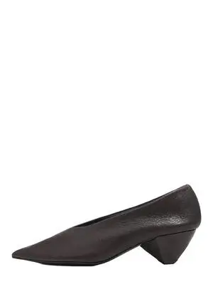 Bimba Y Lola Pointed-toe Cone-heel Pumps - Brown