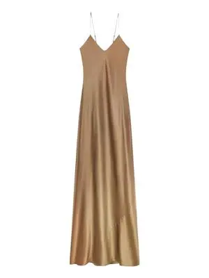 Eterne Slip Maxi Dress - Neutrals