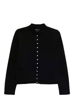 AGNÈS B. Buttoned-up Jacket - Black