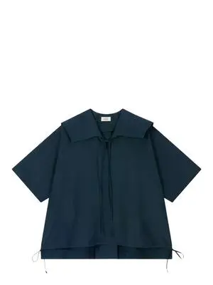 STUDIO TOMBOY Sailor-collar Blouse - Green