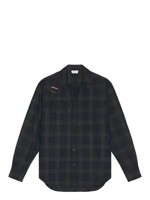 ALEXANDER MCQUEEN Mcqueen Harness Utility Shirt In Green