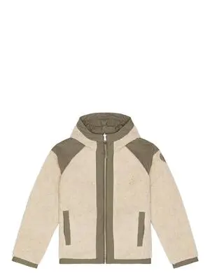 Canada Goose Alberni Reversible Fleece Bomber - Light Tan & Smokey Sage