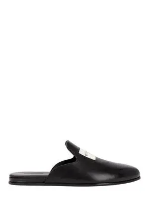 Givenchy Label Lounge Slipper - Black