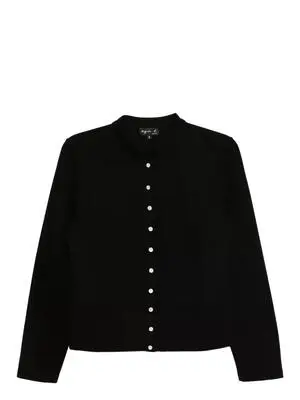 AGNÈS B. Buttoned-up Cardigan - Black