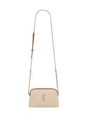 SAINT LAURENT Gaby Zipped Pouch In Canvas