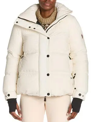 Moncler Anglin Quilted Coat - White