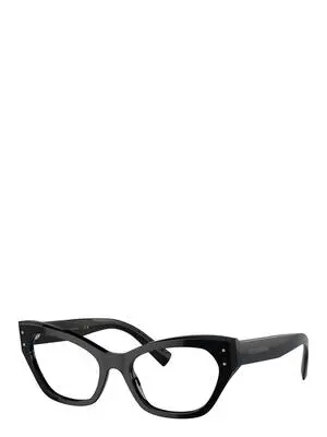 Dolce & Gabbana Cat Eye Eyeglasses - Noir