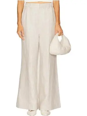REVOLVE X JJ Wide-leg Pants - Light Grey