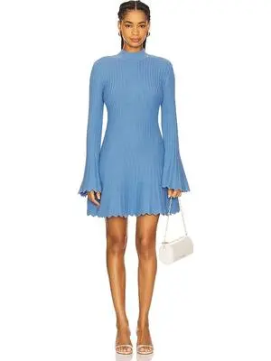 AKNVAS Maja Knit Dress - Blue
