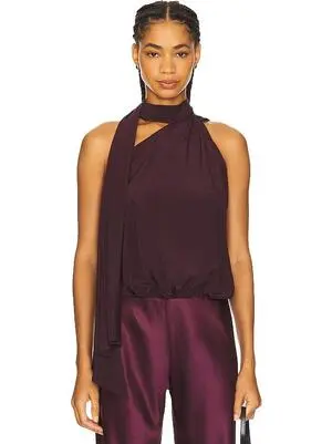 A.L.C. Celeste Top - Deep Plum