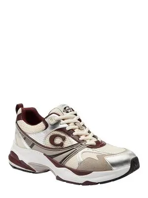 Coach Mesh Sneaker - Merlot Multi