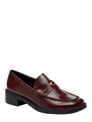 COACH Penny Loafer - Merlot