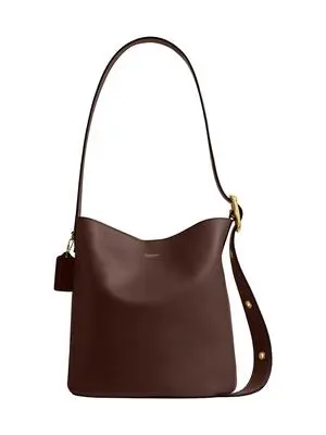 COACH Bleecker Bucket Bag - Brass/maple