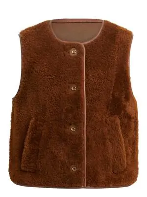COACH Shearling Vest