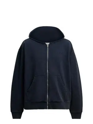 COACH Garment Dyed Zip Hoodie