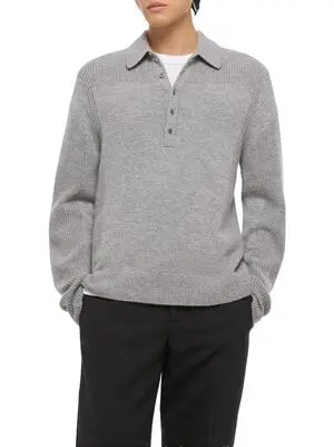 HELMUT LANG Block Polo Sweater