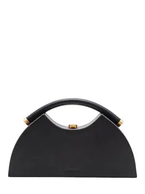 Cult Gaia Marjani Top Handle Bag - Black