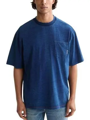 Scotch & Soda One-pocket T-shirt - Washed Indigo
