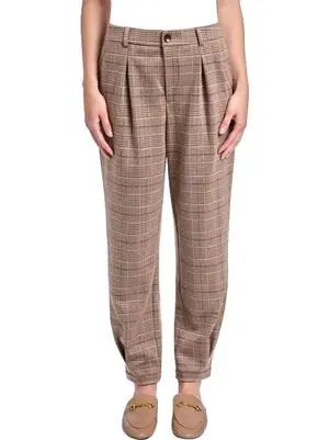 CAPSULE 139 San Marco Plaid Pant - Brown