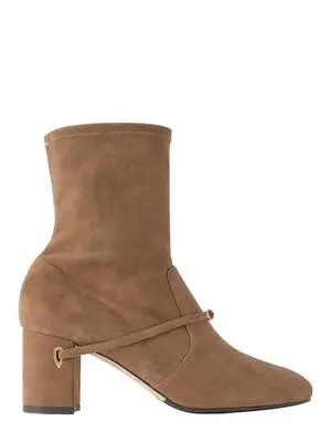 Jennifer Chamandi Dani 65 Suede Ankle Boots - Brown