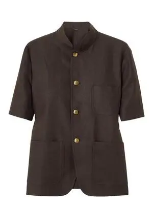 Loro Piana Spagna Linen Jacket - Brown