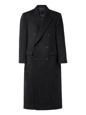 NILI LOTAN Edmont Double-breasted Coat - Gray