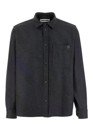 DARKPARK Button-down Patch-pocket Shirt - Grey