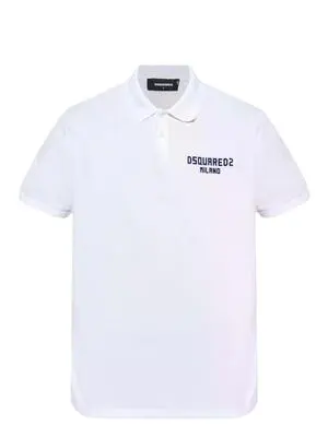 Dsquared2 Logo-print Polo Shirt - White