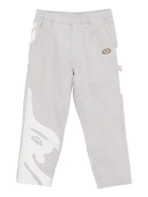 AAPE BY *A BATHING APE® Logo-patch Trousers - Grey