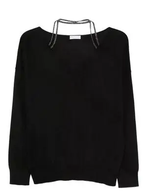 Brunello Cucinelli V-neck Sweater - Black