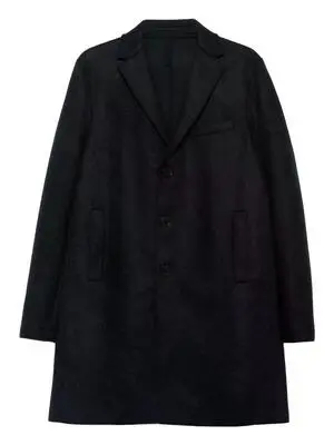 Harris Wharf London Button Coat - Blue